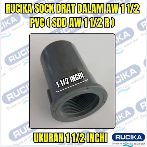 Jual Fiiting Sock Pipa PVC Paralon Saluran Air Drat Dalam AW Ukuran 1 1 ...