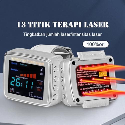 Jual Jam Tangan Terapi Laser 12/13/15 Titik Laser Fisioterapi untuk ...