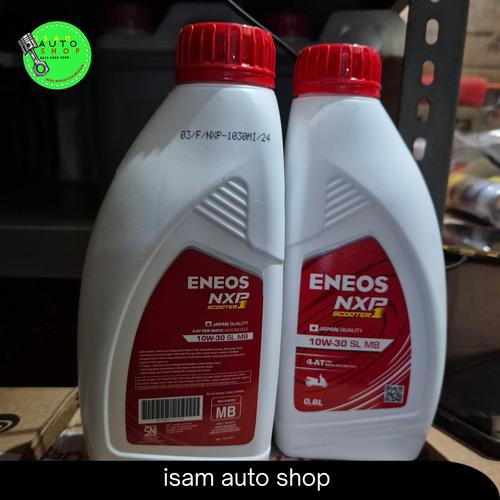 Jual OLI MOTOR MATIC HONDA ENEOS NXP 10W30 JASO MB KEMASAN 800ML - Kota Depok - ISAM AUTOSHOP ...