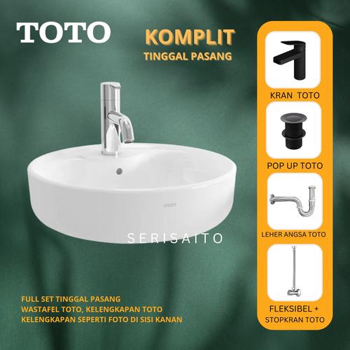 Jual Wastafel TOTO Bulat Meja LW 893 CJ / Washtafel LW893CJ Body Only ...