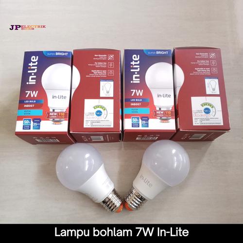 Jual Lampu Bohlam LED BULB 7W 7Watt In Lite INB007 Putih - Kab. Bogor ...