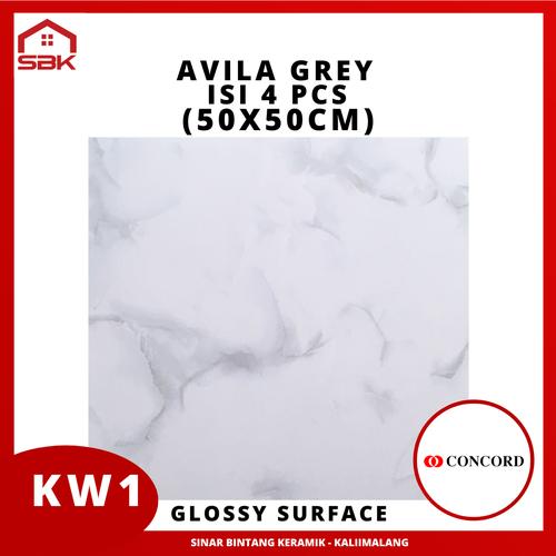 Jual Keramik Lantai Ruangan 50x50 Avila - Cream - Jakarta Timur - Sinar ...