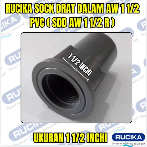 Jual Sock Paralon Pipa Socket PVC Paralon Saluran Air Drat Dalam AW ...