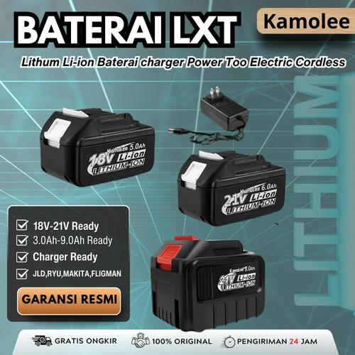 Promo Battery gerinda cordless-kamolee-lithium ion-circular impact ...
