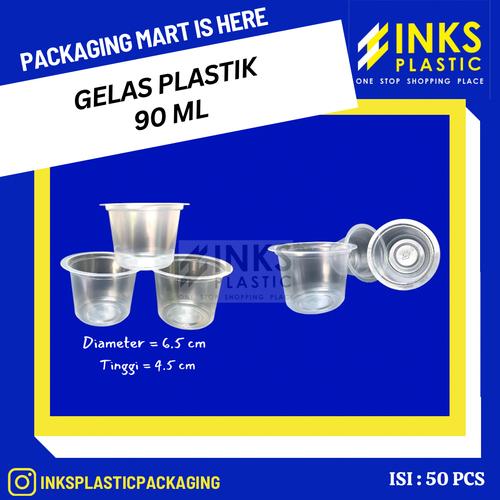 Jual GELAS PLASTIK 90 ML GELAS AGAR PUDING JELLY/DUS - Kota Bandung ...