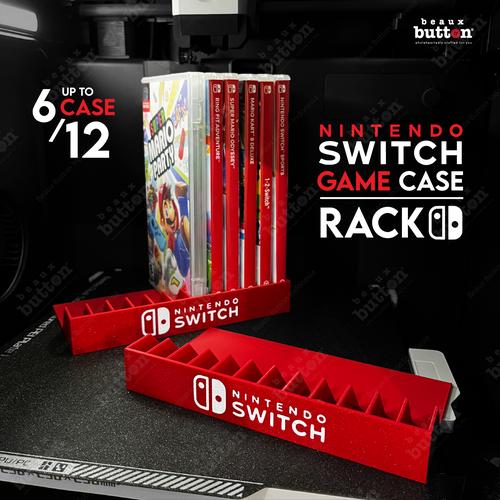 Jual NINTENDO SWITCH Storage Rack Rak Tempat Kaset Game Card Box Tray ...