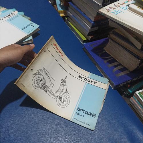 Jual BUKU HONDA SCOOPY PARTS CATALOG 1 - Kota Tangerang Selatan ...