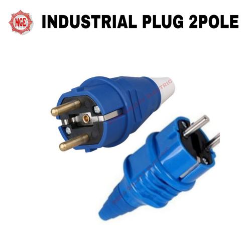 Jual FORT Industrial Plug 2Pole Type,012,FT-012-B - FT-012-B-2P+E, 16A/250V - Jakarta Pusat ...