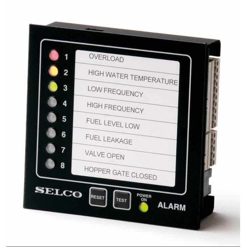 Jual Alarm Monitor Indicator Panel Annunciator Display 8 Input Channel ...