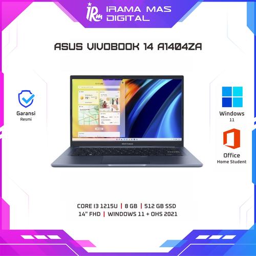 Jual ASUS VIVOBOOK 14 A1404ZA CORE I3 1215U 8GB 512GB SSD/14 FHD/W11 ...