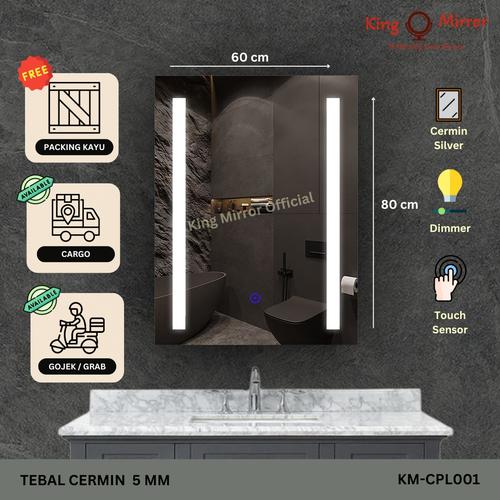 Jual [CPL001] Cermin LED Kamar Mandi/Cermin Rias/Cermin Sensor Touch ...