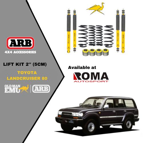 Jual ARB OLD MAN EMU SUSPENSION LIFT KIT 2" MD TOYOTA LANDCRUISER VX80 ...