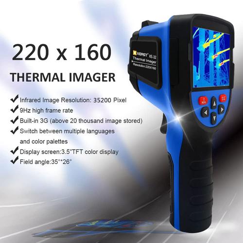 Jual XEAST XE-32 THERMAL CAMERA IMAGING THERMO GUN HIGH RES INFRARED IR ...