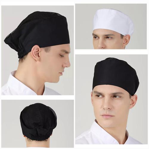 Promo Topi peci koki chef jaring, topi koki mesh, topi chef harga ...