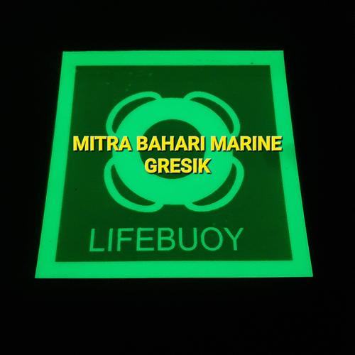 Jual Stiker IMO Symbol Lifebuoy Uk. 15x15Cm IMPA 334106, IMPA 334056 ...