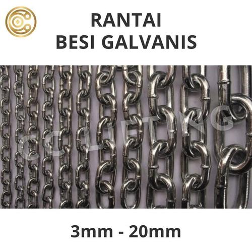 Jual Rantai Besi 10mm Galvanis / 3/8" Galvanized Chain / Rantai Kapal ...