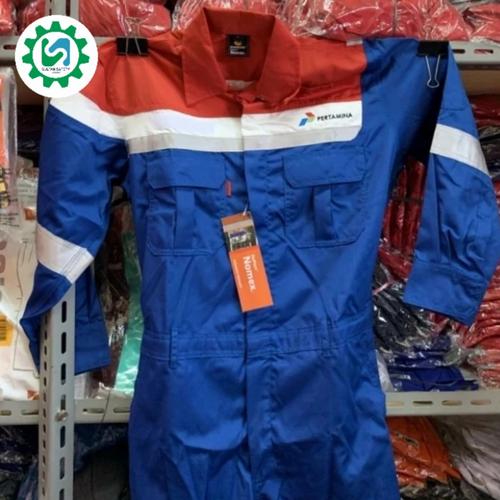 Jual WEARPACK PERTAMINA NOMEX IIIA / COVERALL PERTAMINA IIIA UKURAN ...