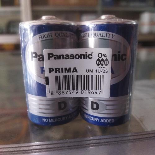 Jual Baterai battery Panasonic Prima biru besar UM-1 R20S ukuran D 2 ...
