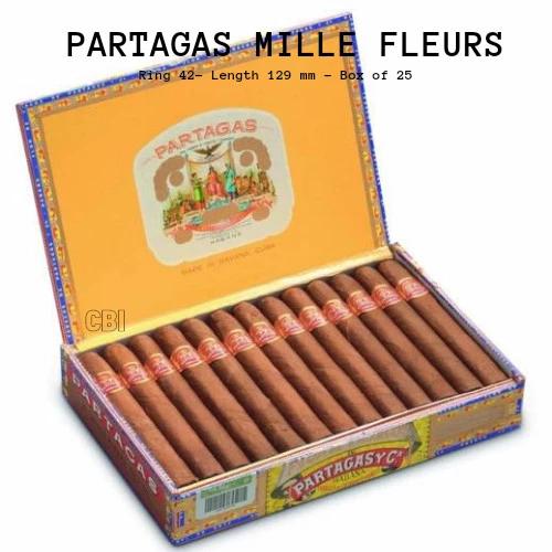 Jual Partagas Mille Fleurs - Box of 25 cerutu cuban cigar - Jakarta ...