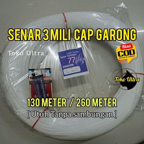 Jual SENAR 3 MILI GARONG 77 260 METER / SENAR LAYANGAN BESAR / SENAR ...