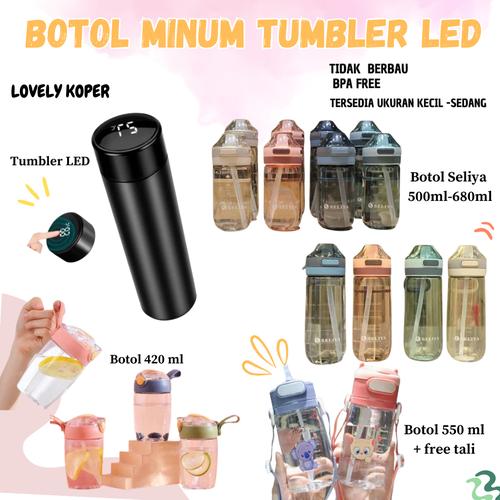 Promo Termos LED Suhu Temperatur Botol Minum Smart Tumblr Thermos Air ...