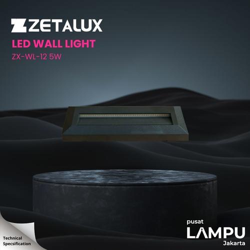 Jual Zetalux ZX-WL12 5watt wall light steplight surface mounted PC ...