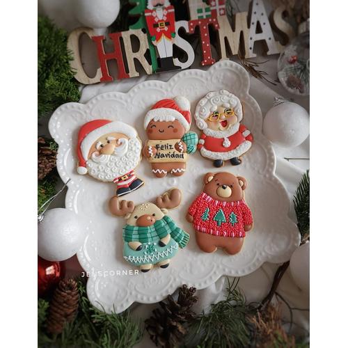 Jual Cookies Cutter Natal / Cetakan Kukis Natal 2024 - Packaging ...