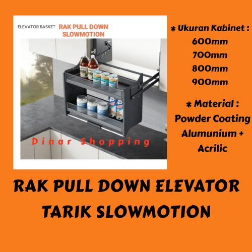Jual RAK PULL DOWN ELEVATOR TWIN TMB TARIK SLOWMOTION - GE 80cm - Jakarta Barat - DINAR HARDWARE ...