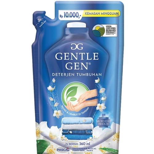 Jual Deterjen Gentle Gen Reffil 360 ml / Gentle Gen Deterjen Cair 360ml Reffil - Biru - Kota ...