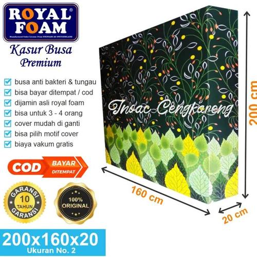 Jual New Kasur Busa Royal Foam D16 Ukuran 200x1600 cm Queen No.2 ...