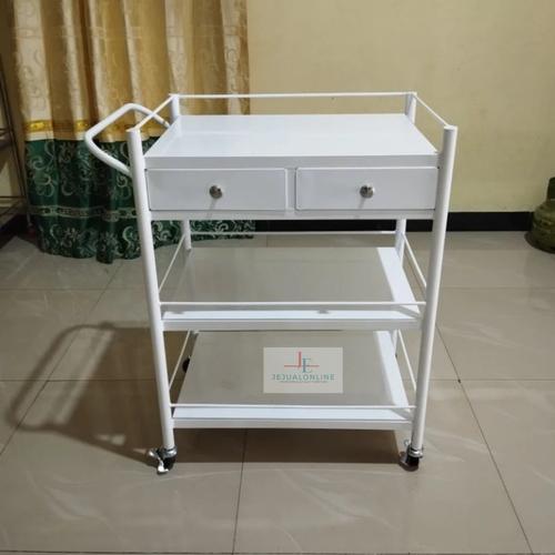 Jual troli instrumen / trolley stainless / meja troli instrumen - Kab ...