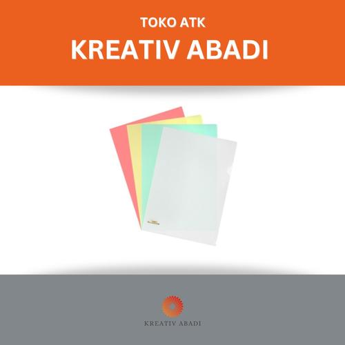 Jual Alligator A4 Map File Transparant (Merah, Hijau, Kuning) (Satuan ...