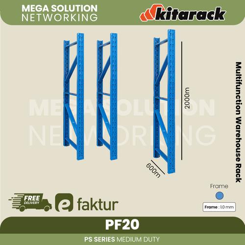 Jual Tiang Rak Gudang Besi PS2020 Series Kitarack PF20 1sett Frame ...