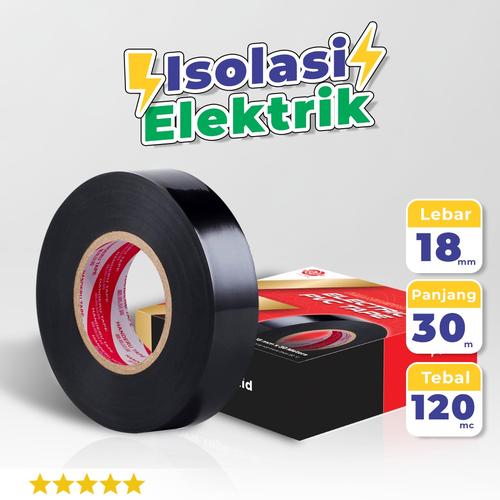 Jual Isolasi Listrik Handeru / Lakban electric / Isolasi Kabel Handeru ...