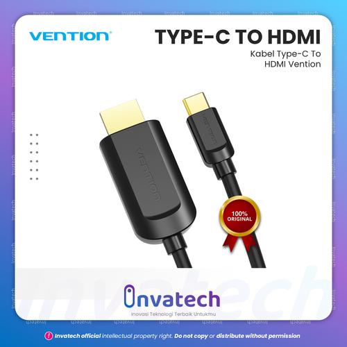 Jual Kabel Type C Usb C to HDMI Vention CGU CGR Converter Male Adapter for Laptop Handphone Mac ...