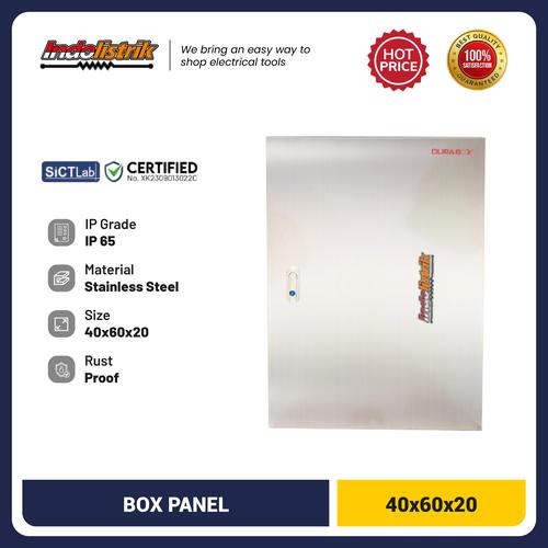 Promo Box Panel Listrik Stainless Steel Indoor Wall SIW-ST 40x60x20 ...