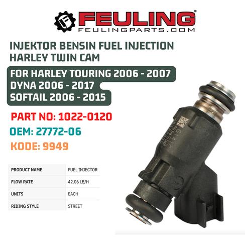 Jual INJEKTOR BENSIN FUEL INJECTION HARLEY TWIN CAM FOR HARLEY TOURING ...