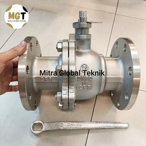 Jual Ball Valve Stainless SS304 PN16 4" Inch / Stop Kran DN100 ...