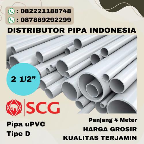 Jual Pipa SCG uPVC 2 1/2" Type D - Jakarta Barat - PUSAT PIPA DAN BAJA ...