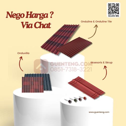 Jual Atap Genteng Onduline Classic Tile Onduvila Ondutile Nok Atas ...