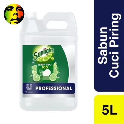 Jual Sunlight profesional sabun cuci piring jeruk nipis 5 liter - Kota ...