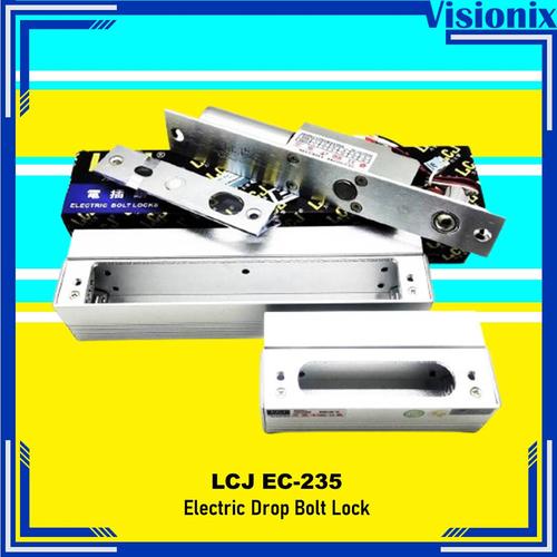 Jual LCJ Electric Dropbolt Lock EC-235 + Bracket | Drop Bolt Access ...