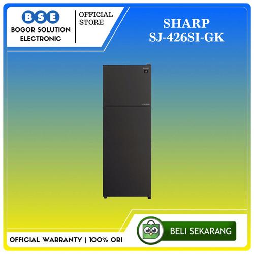 Promo Kulkas 2 Pintu Sharp SJ426SIGK J-TECH Inverter Technology SJ ...