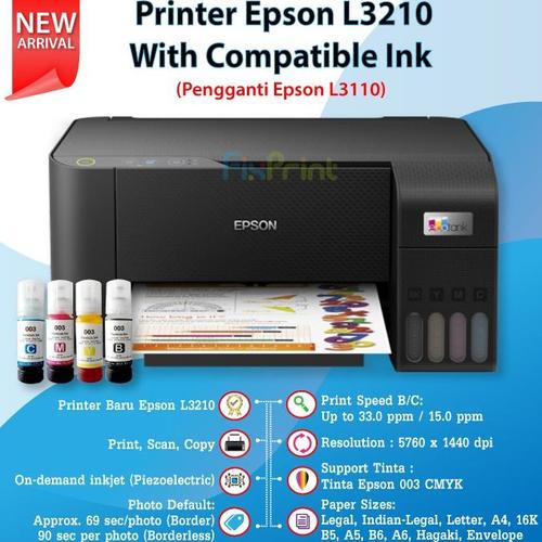 Jual HEI Printer Epson L3110 All in One Print Scan Copy Ink Tank L 3110 ...