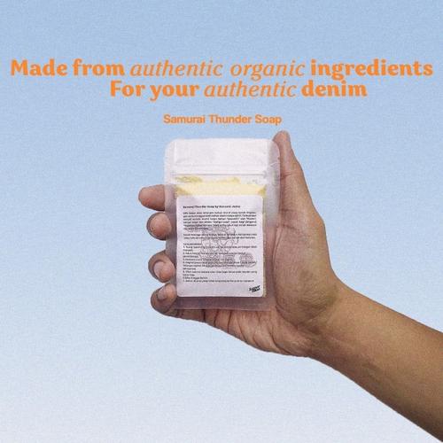 Jual Samurai Denim Jeans Thunder Soap Detergent Sabun Jepang 15 gram ...