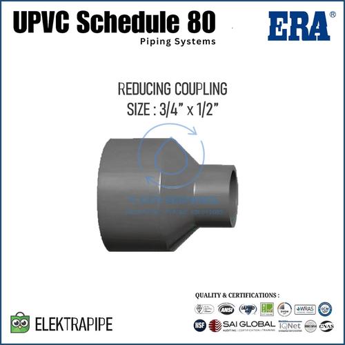 Jual Reducing Coupling 3/4" x 1/2" Inch / Fitting UPVC Reducing ...