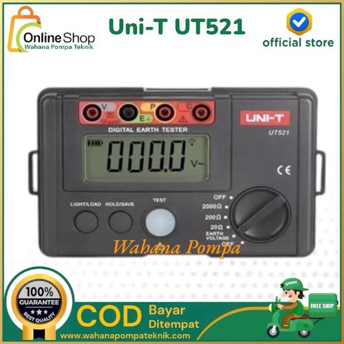 Jual Uni-T UT521 Digital Earth Ground Resistance Voltage Meter ...