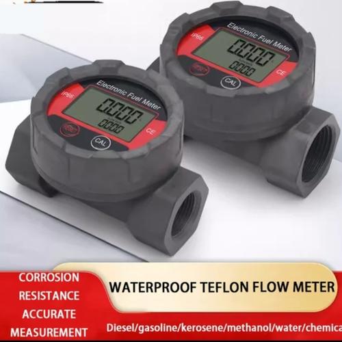 Promo Digital Flow Meter Waterproof Turbine Flow Meter - DN25 - Jakarta ...