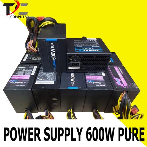 Jual Power Supply PSU 600Watt 2 x 6 pin - Merk campur - 600 WATT - Kota ...