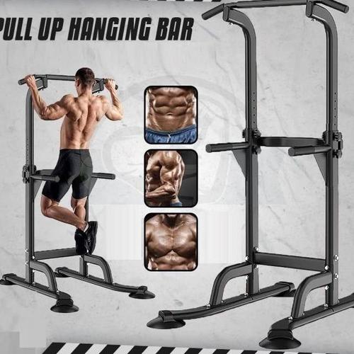 Jual IOS- Power Tower Pull Up Bar /Stasiun Dip Bar Pull Up/Multifungsi ...